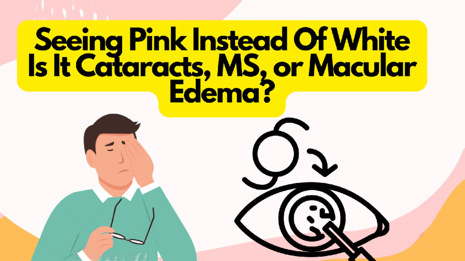 Seeing Pink Instead Of White – Is It Cataracts, MS, or Macular Edema ...